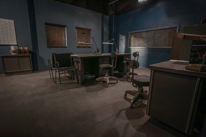 Bullpen Standing Set for Filming in Los Angeles - Police Station Set in LA