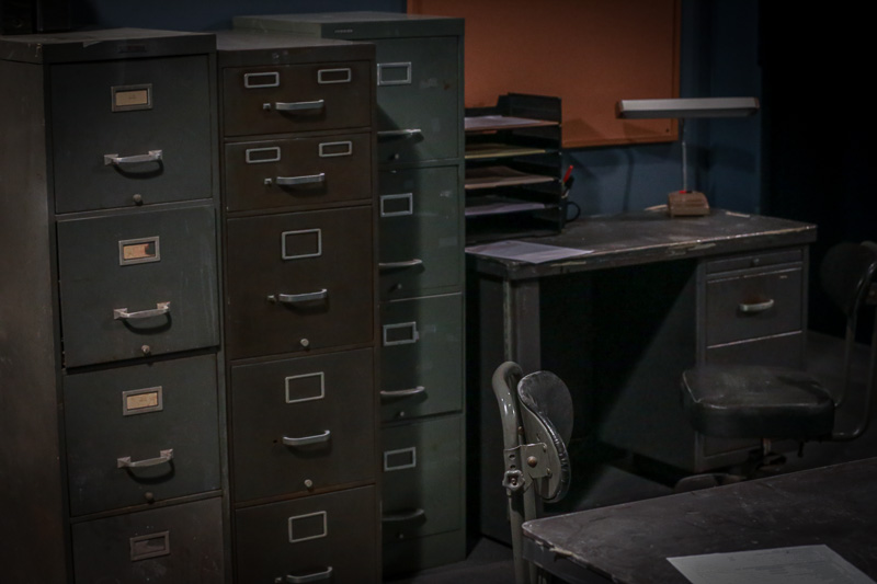 Bullpen Standing Set for Filming in Los Angeles - Police Station Set in LA