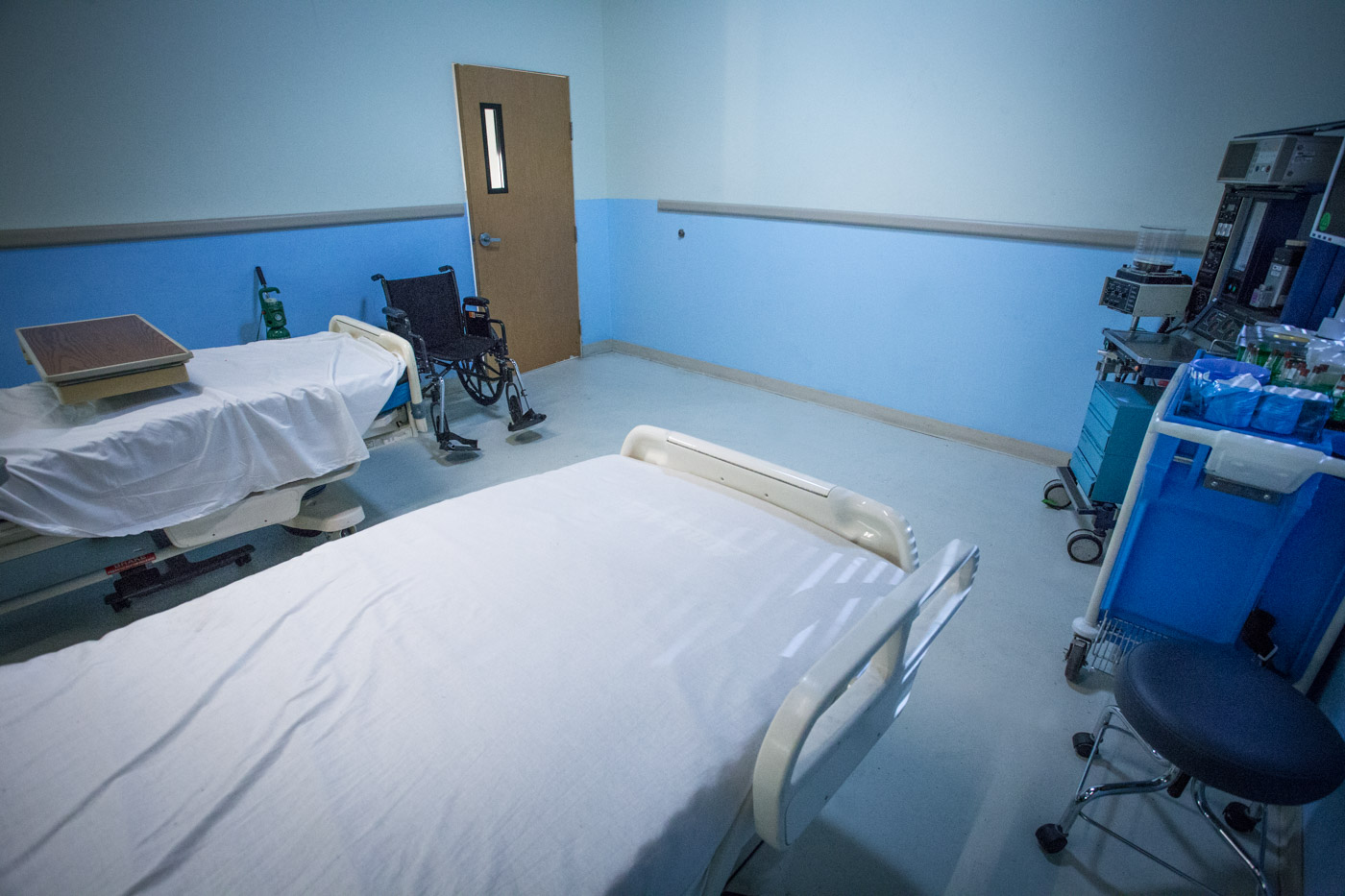 Hospital Set for Filming in Los Angeles - Hospital Standing Set