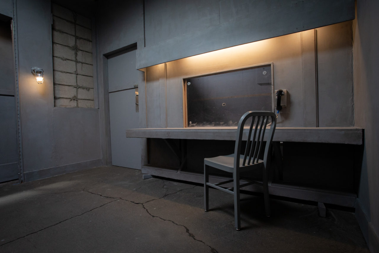 Prison Visitation Standing Set - Prison Visitation for Filming in LA