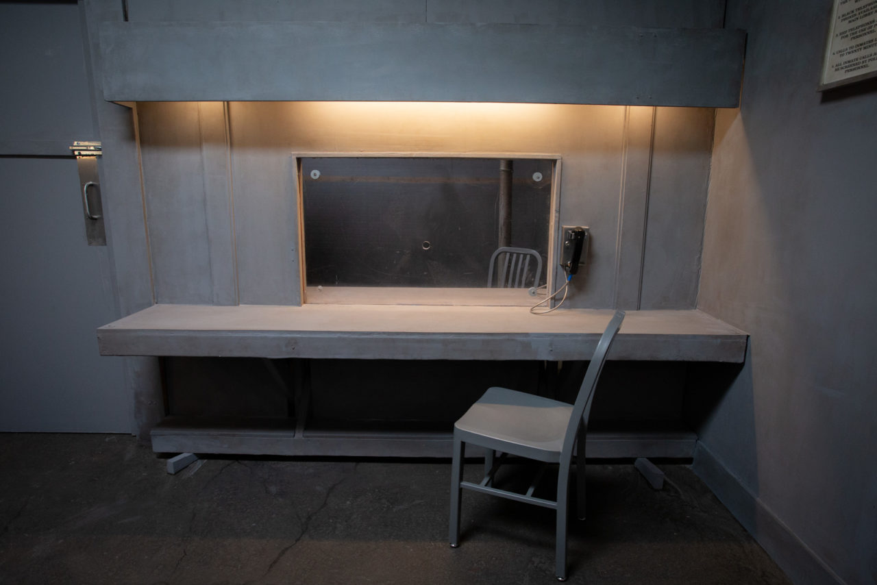 Prison Visitation Standing Set - Prison Visitation for Filming in LA